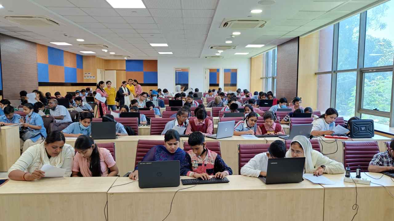 First Speed Typing Competition For Visually Impaired Students